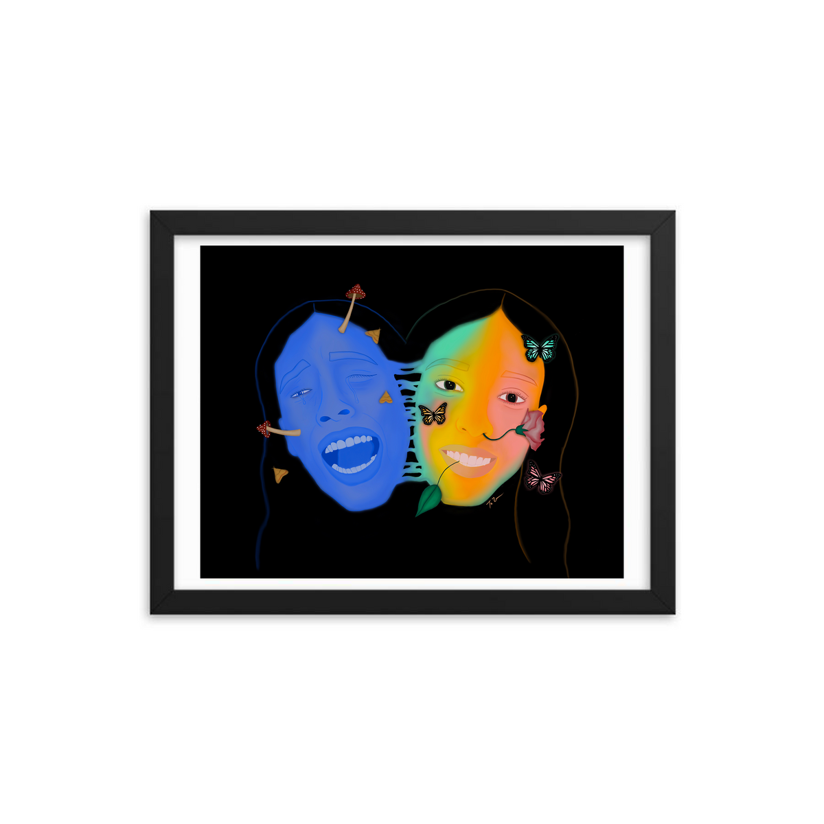 "Borderline" - Art Print – Too Zen Galleries