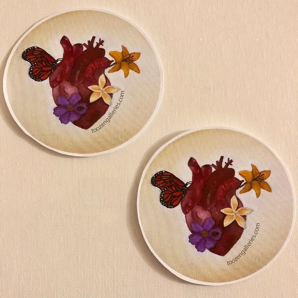 "Pollination" Stickers – Too Zen Galleries